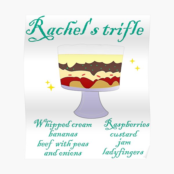 Trifle Posters | Redbubble