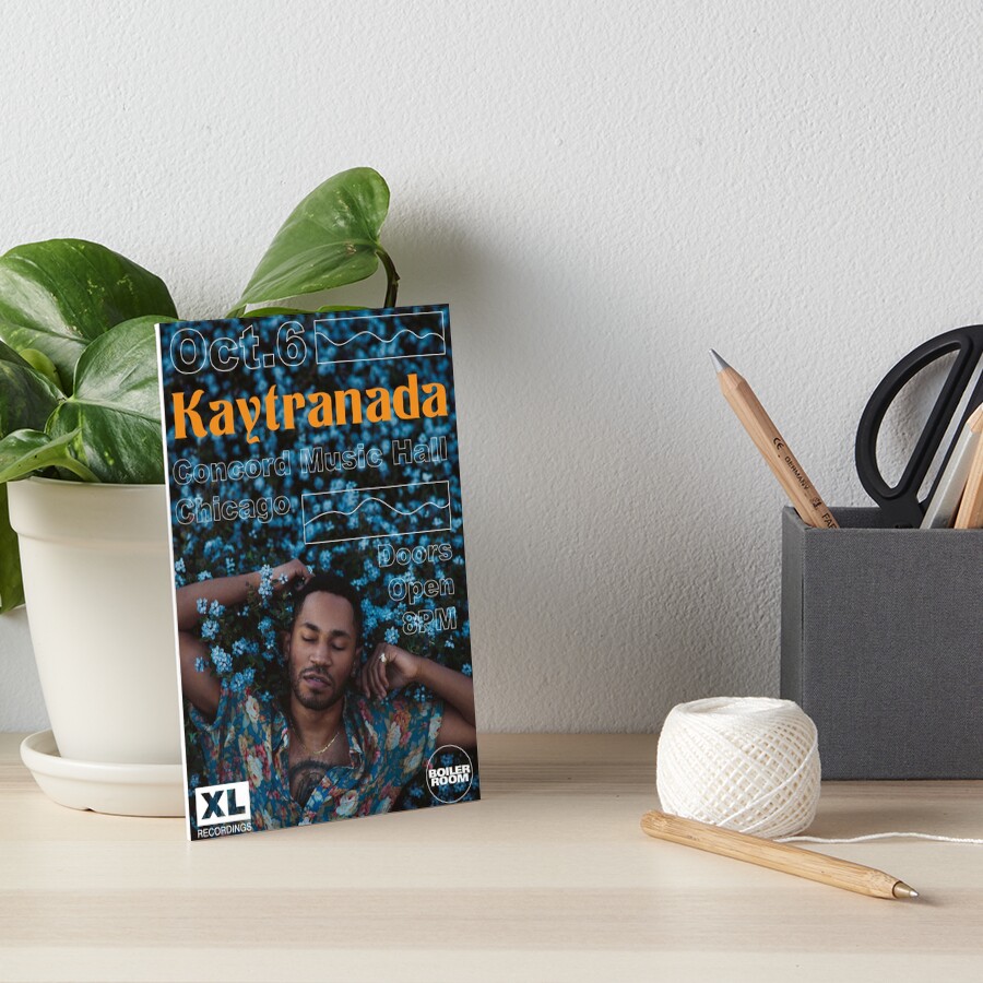 "Kaytranada Concert Poster" Art Board Print by Pancracio | Redbubble