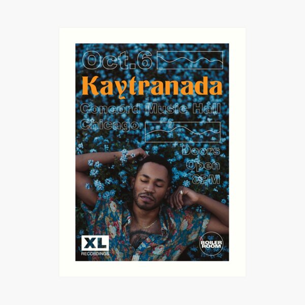 Kaytranada Wall Art | Redbubble