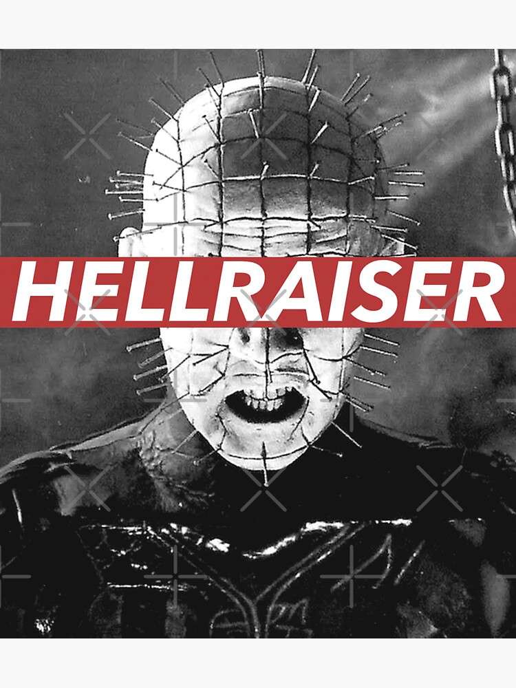 "HELLRAISER" Sticker for Sale by aleatoryz | Redbubble