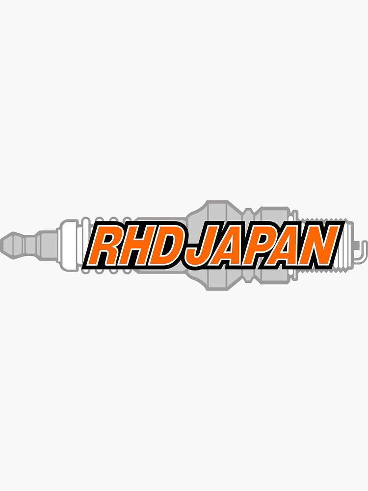 "RHD Japan" Sticker by AustinTuned | Redbubble