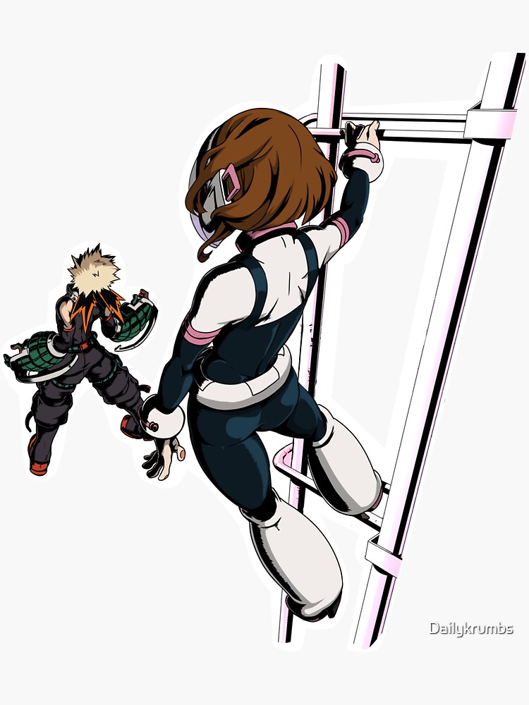 "Kacchako Tower" Sticker by Dailykrumbs | Redbubble