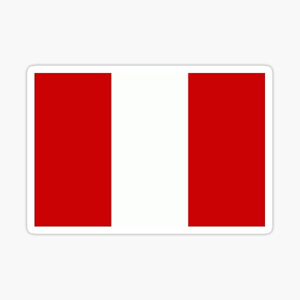"Peru Flag" Sticker for Sale by YaelleDark | Redbubble