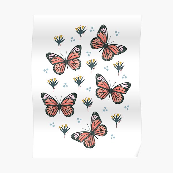 "Monarch" Poster for Sale by kirasei | Redbubble