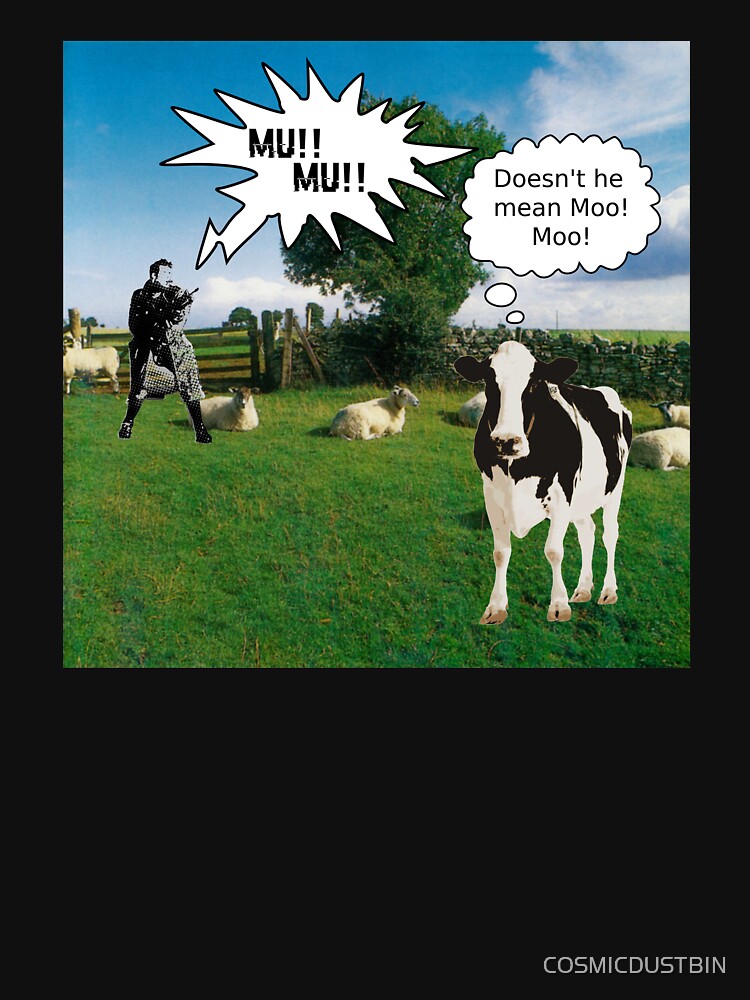 "KLF Mu! Moo!" T-shirt for Sale by COSMICDUSTBIN | Redbubble | klf t ...