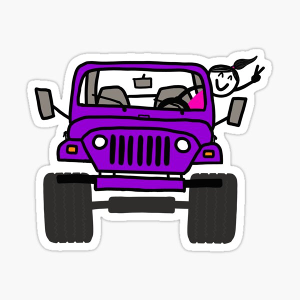 Jeep Stickers | Redbubble
