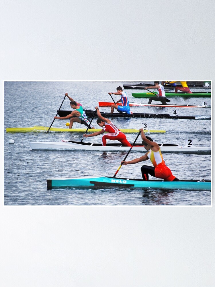 "Rowing Race" Poster for Sale by LaurieMinor | Redbubble