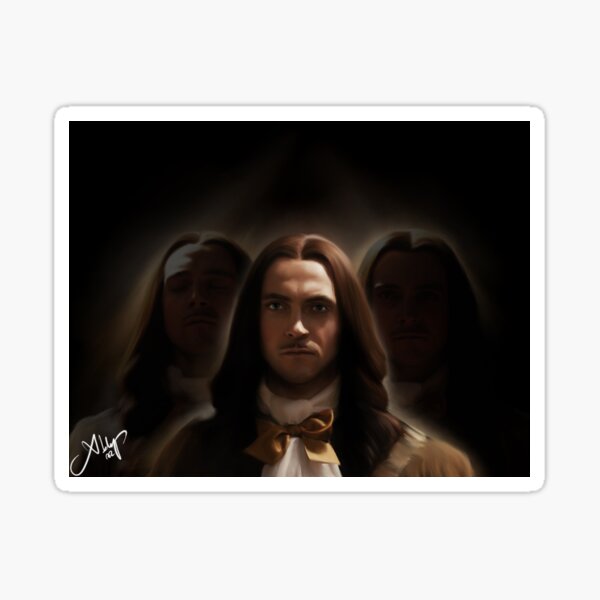 "King Louis" Sticker for Sale by Xbalanque | Redbubble