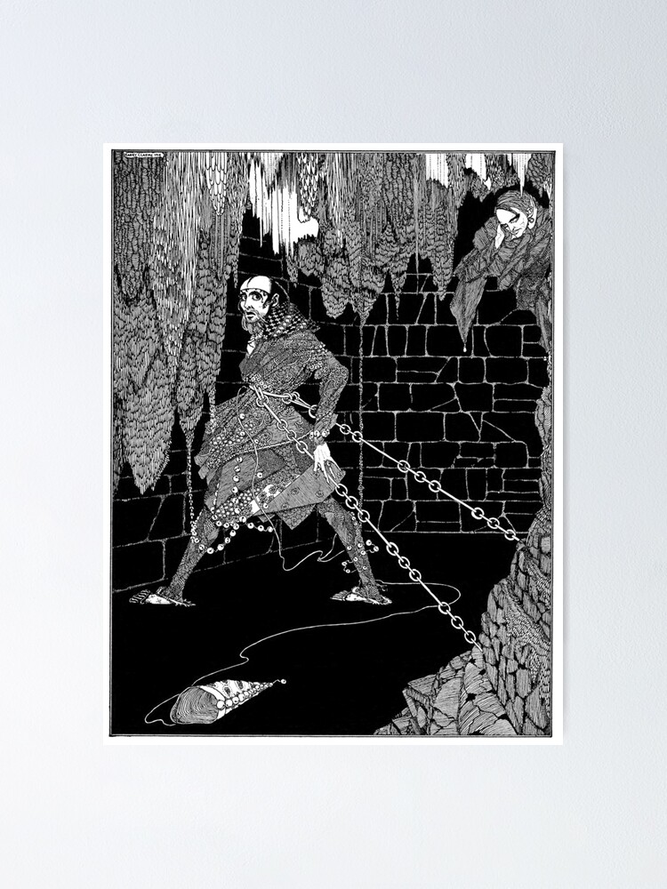 "The Cask of Amontillado: Harry Clarke: Edgar Allan Poe" Poster by ...