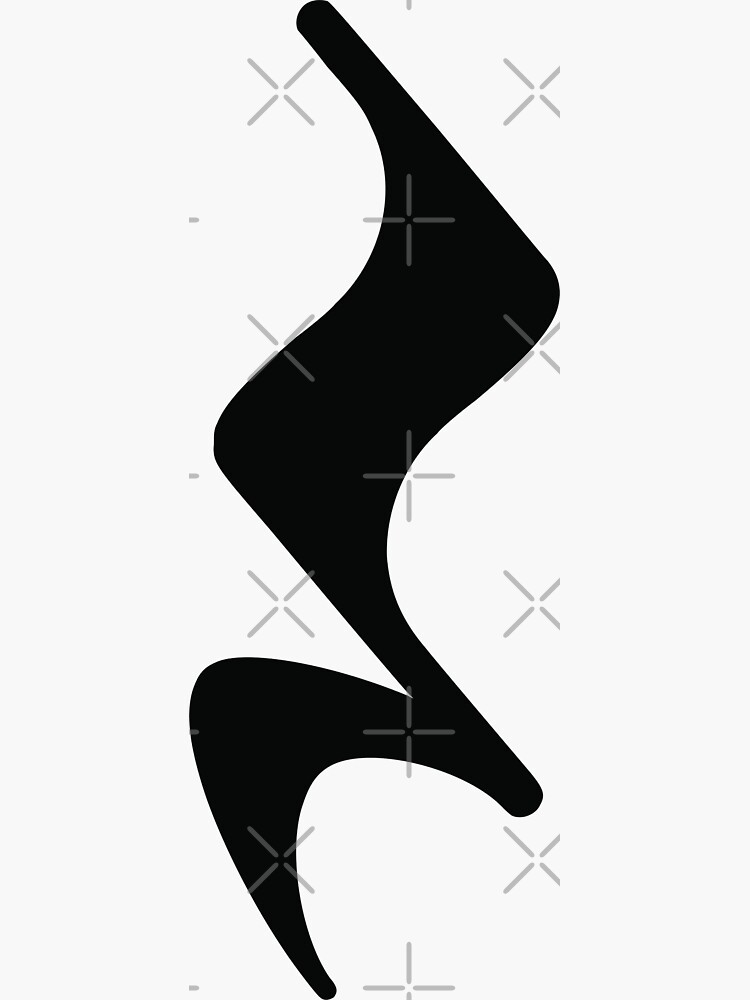 "Quarter Rest" Sticker for Sale by lets-see | Redbubble