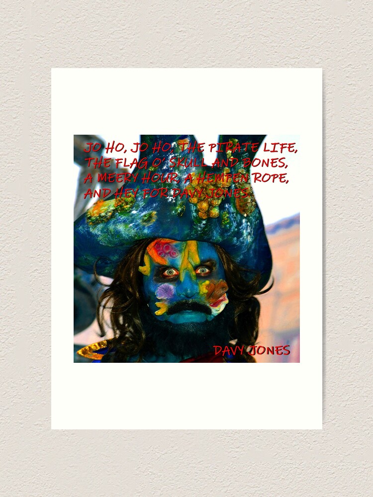 "The legend of Davy Jones" Art Print for Sale by dltphoto | Redbubble