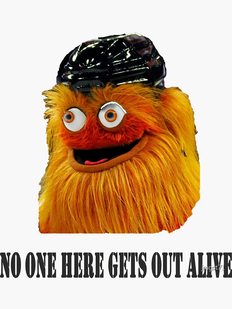 "Philadelphia's Gritty Mascot " Sticker for Sale by jmgst71 | Redbubble