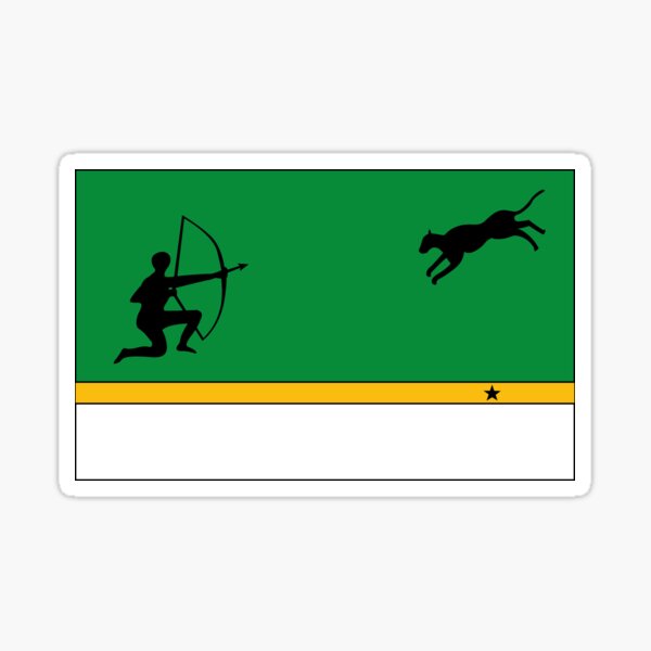 "Amazonas Department Flag" Sticker by wickedcartoons | Redbubble