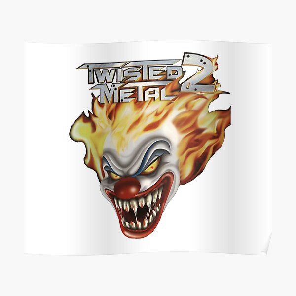 "Twisted Metal 2 (1996)" Poster for Sale by setuchainz | Redbubble