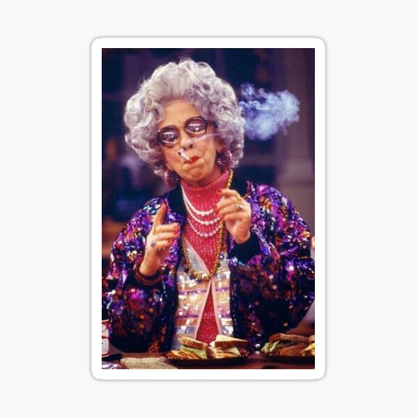 "Grandma Yetta" Sticker for Sale by Nat Scott | Redbubble