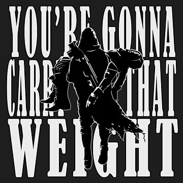 "You're Gonna Carry That Weight - Cayde-6 " Sticker for Sale by ...