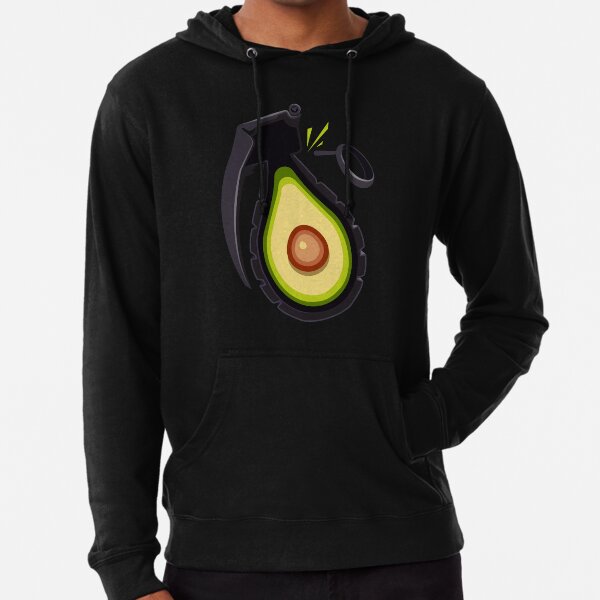 "Avocado Grenade" Lightweight Hoodie for Sale by andrewallheart | Redbubble