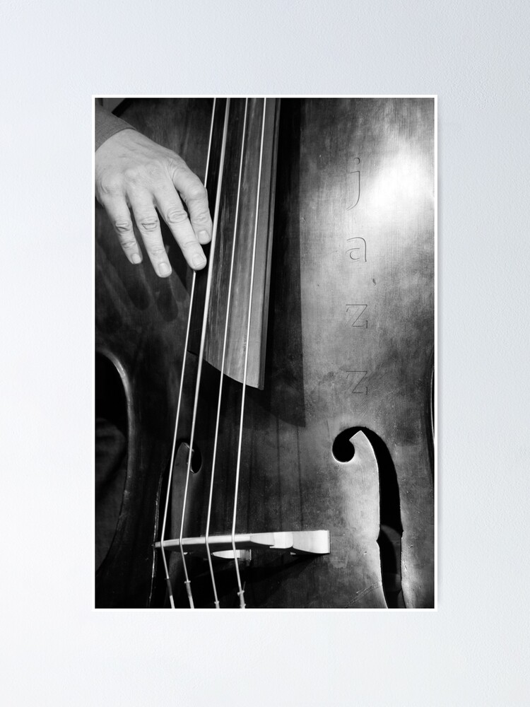 "Jazz Bass Poster" Poster by cinema4design | Redbubble