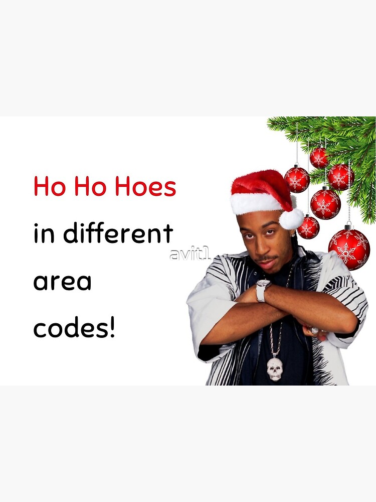 "Rapper Christmas, Ho Ho Ho, humor, memes" Greeting Card for Sale by ...