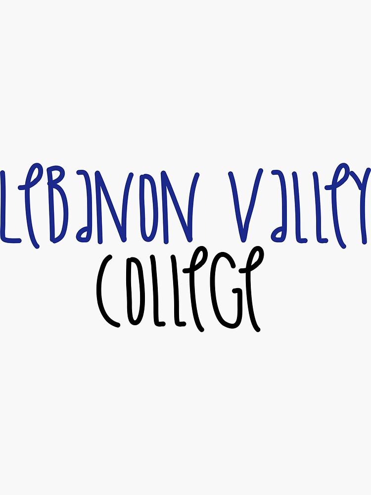 "Lebanon Valley" Sticker by Brogers211 | Redbubble