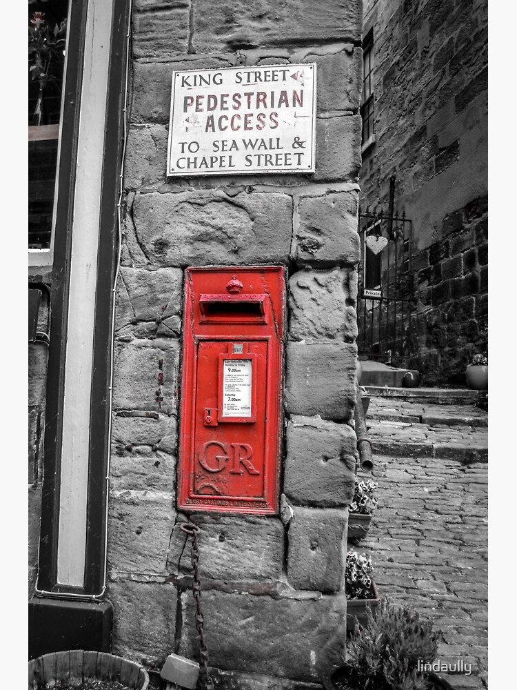 "GEORGIAN POST BOX" Sticker for Sale by lindaully | Redbubble