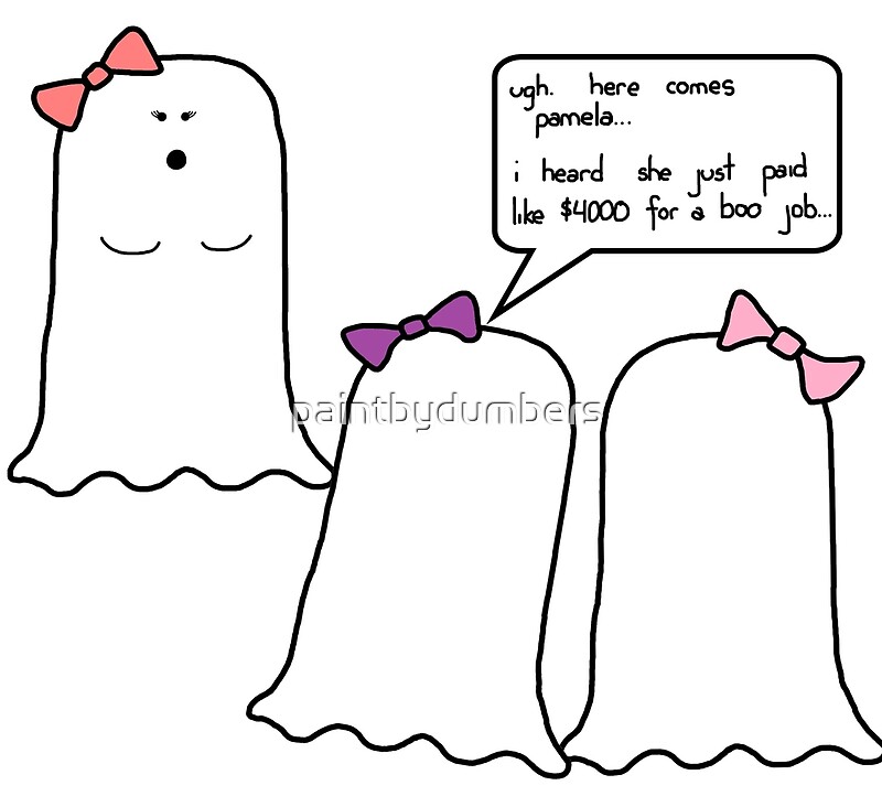 "boo job" by paintbydumbers | Redbubble