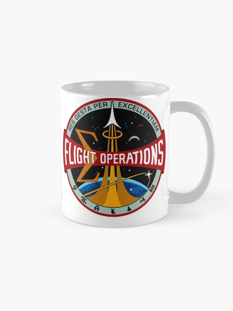 "NASA Flight Operations Directorate Logo" Coffee Mug for Sale by ...