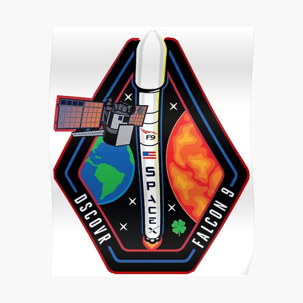 "Deep Space Climate Observatory (DSCOVR) Launch Logo" Poster by ...