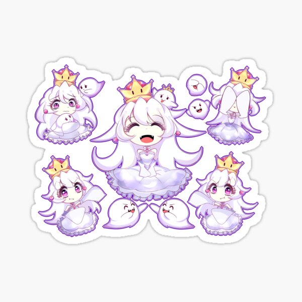 "Booette | キングテレサ姫 | King Boo (Queen Boo)" Sticker for Sale by ...