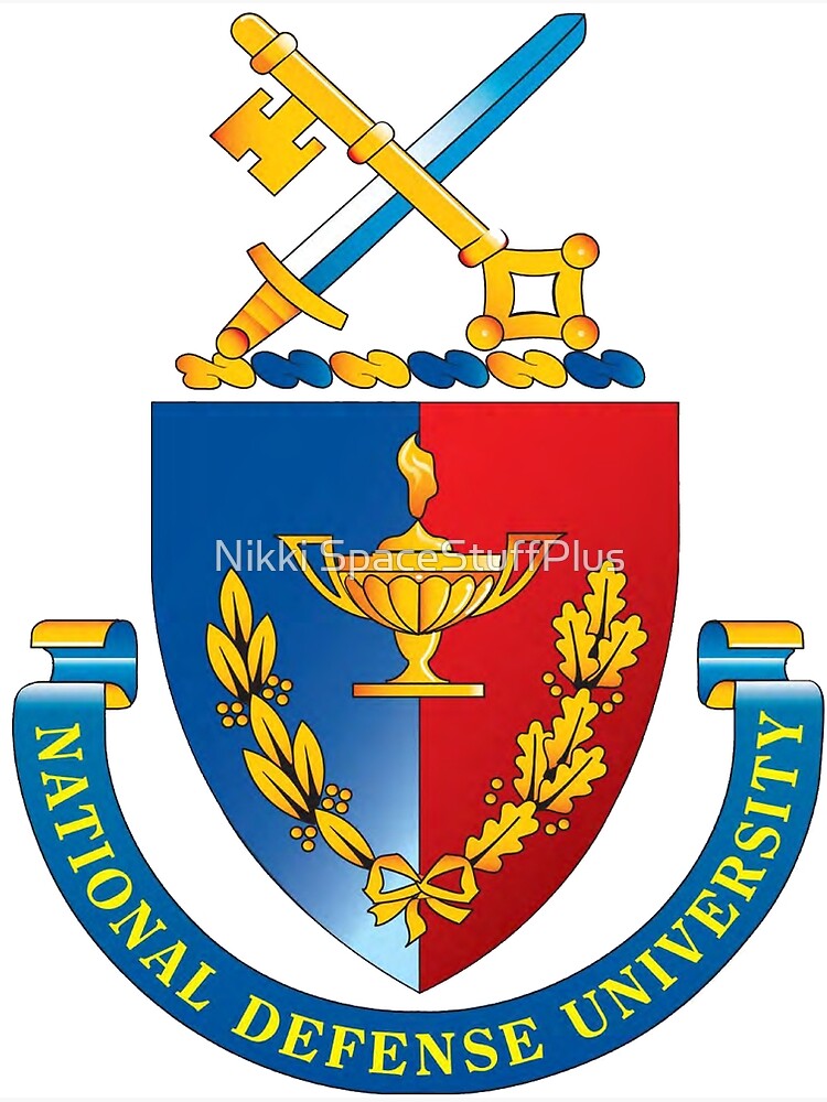 "National Defense University (NDU) Logo" Art Print by Spacestuffplus ...