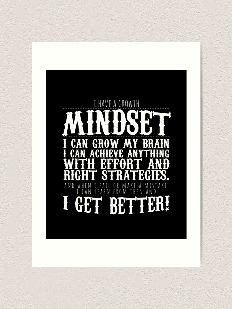 "Motivational Growth Mindset Motivation Achiever Leader Shirt" Art ...