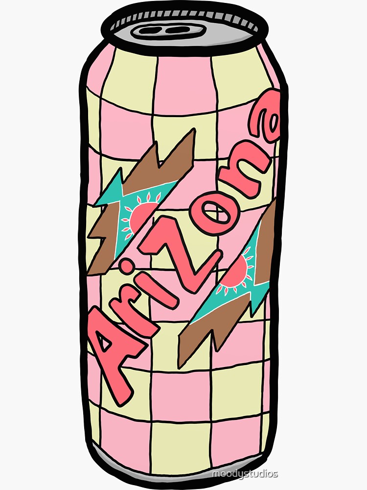 "Peach Arizona Iced Tea" Sticker for Sale by moodystudios | Redbubble
