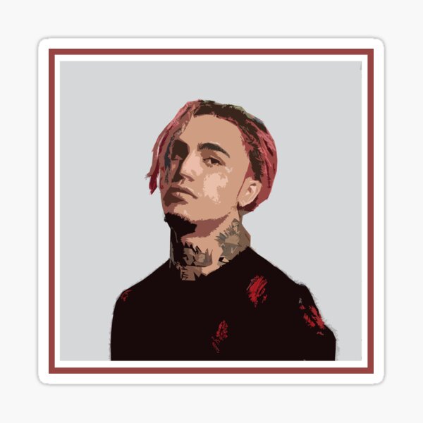 "Lil Pump" Sticker for Sale by Loannszw | Redbubble