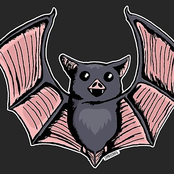 "Cute Halloween Batty" Sticker for Sale by zombieCraig | Redbubble