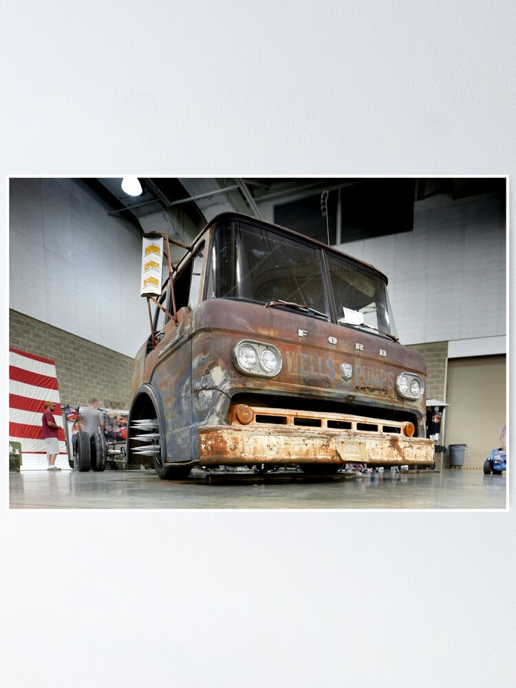 Ford C 550 Coe Rat Rod Big Nasty Poster For Sale By Mal Photography Redbubble