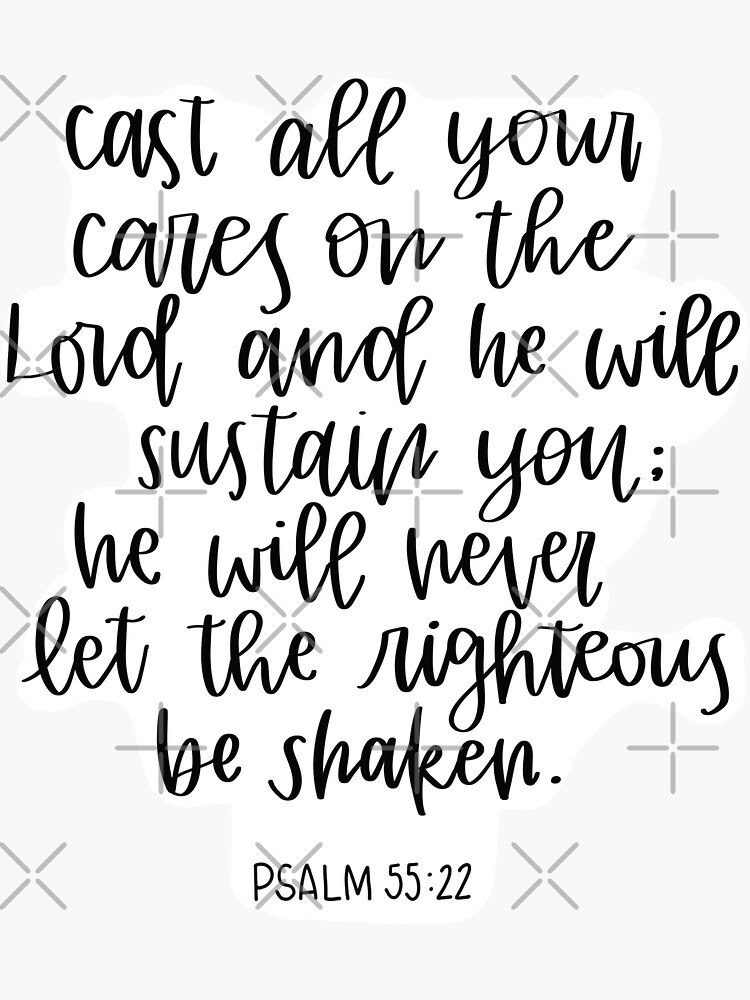 psalm-55-22-sticker-by-erinslettering-redbubble