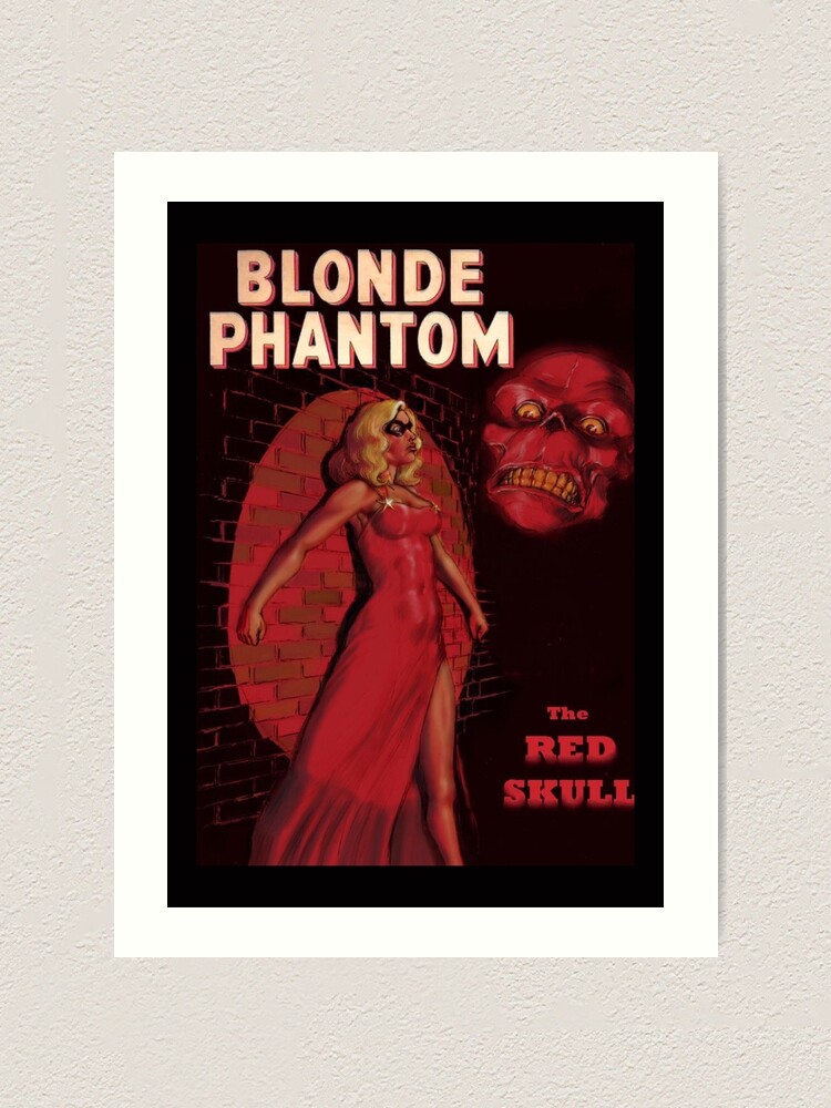 " Blonde Phantom " Art Print for Sale by jeugenet | Redbubble