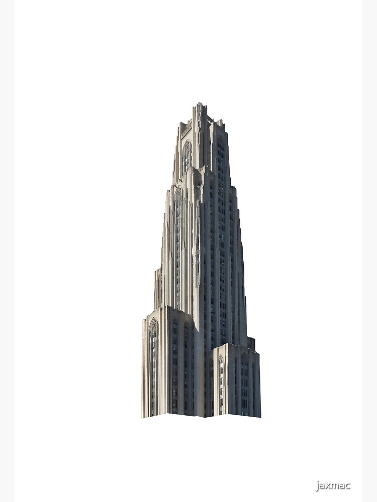 "Cathedral of Learning" Poster by jaxmac | Redbubble