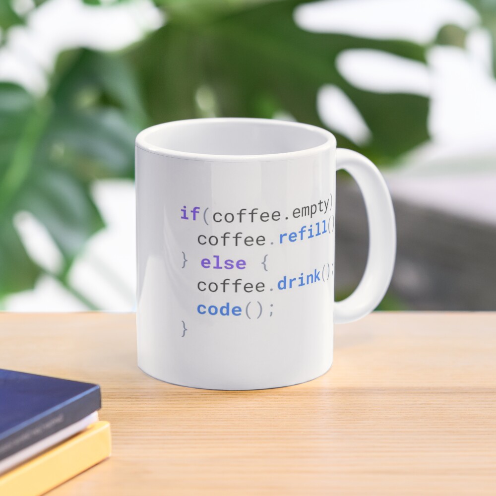 "Funny Code Coffee Mug for Developers and Programmers - LIGHT" Coffee ...