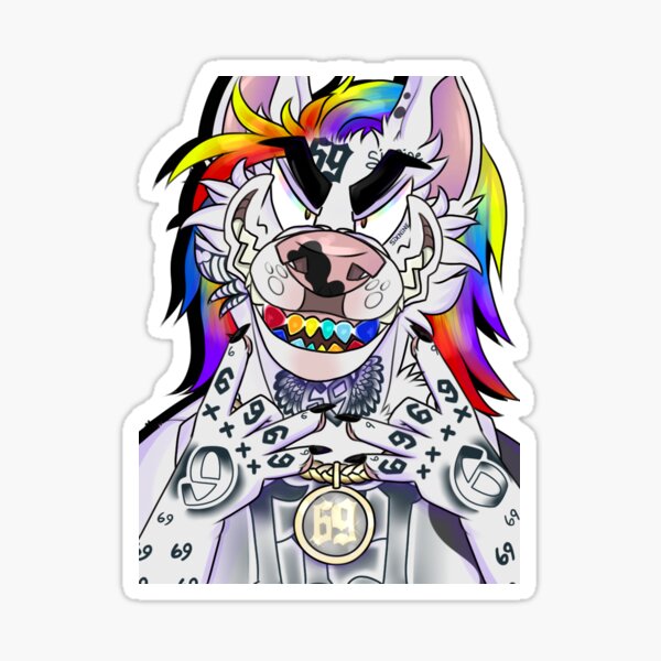 Tekashi 6ix9ine Stickers | Redbubble