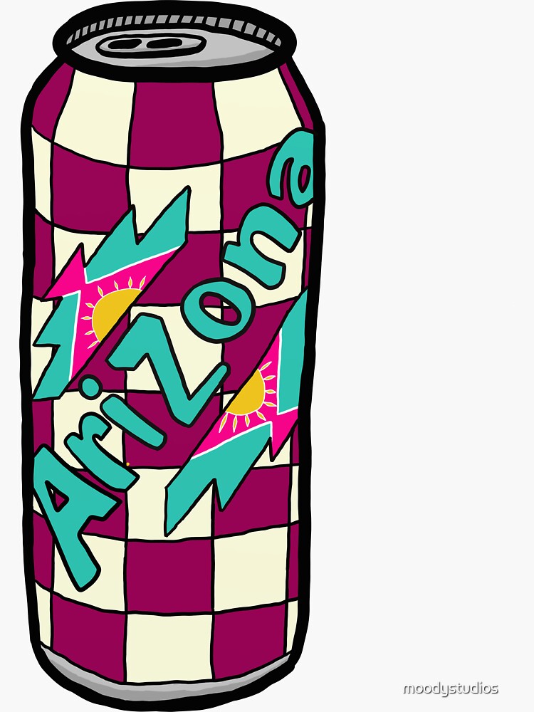 "Cranberry Arizona Iced Tea" Sticker for Sale by moodystudios | Redbubble