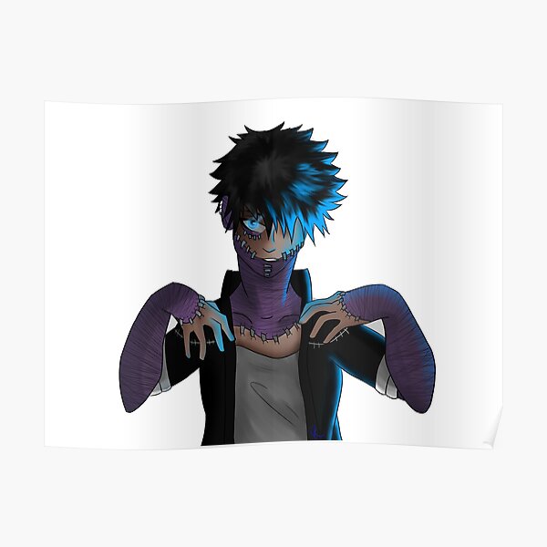 Poster « Dabi », par EvilSpace-Peach | Redbubble