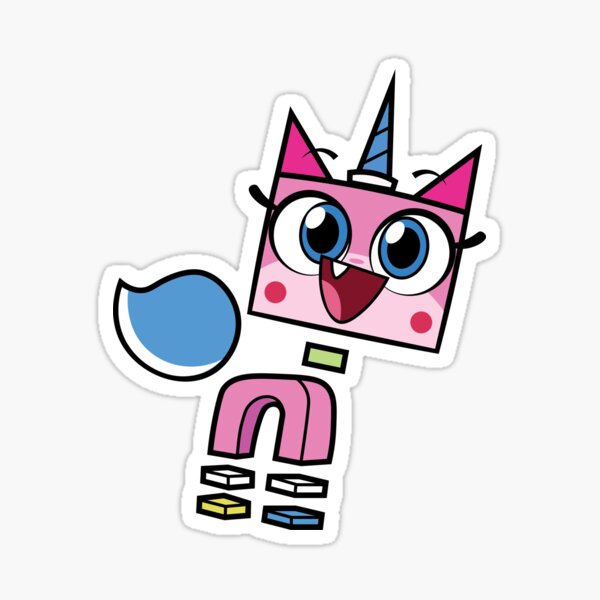 Unikitty Stickers | Redbubble