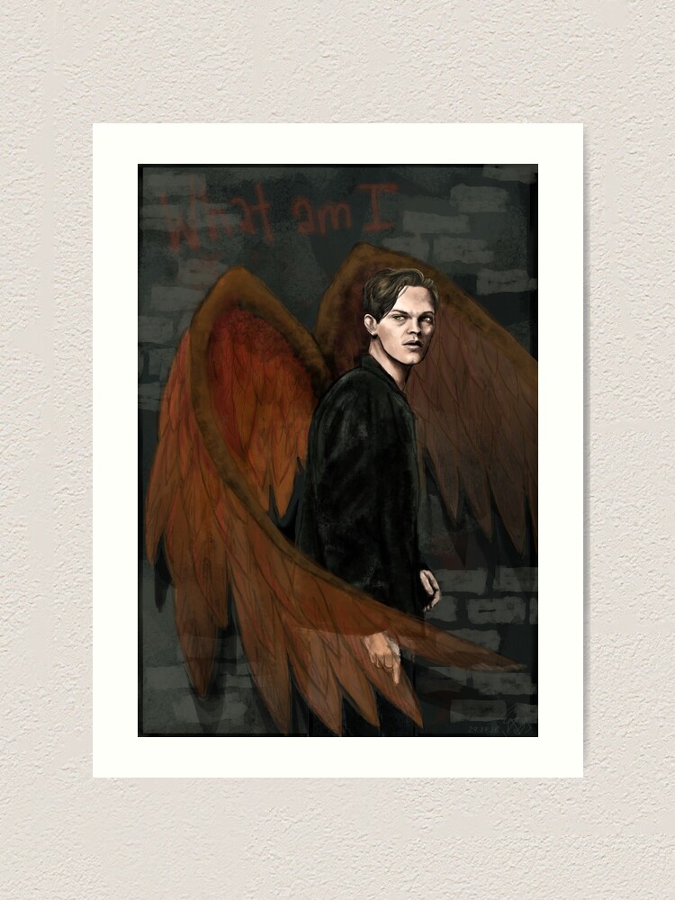 "Nephilim Jack with Wings" Art Print by valentinefair | Redbubble