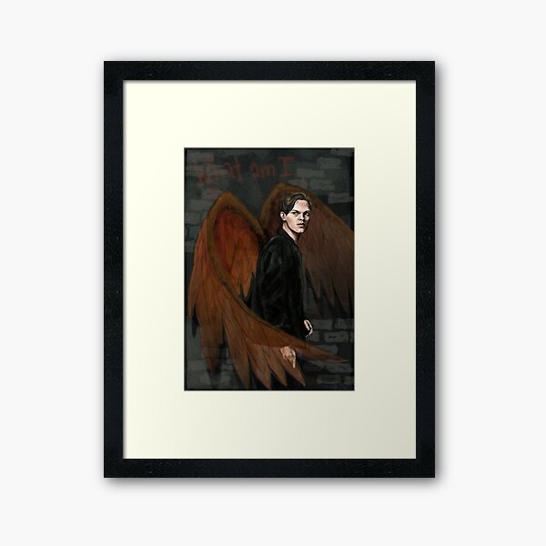 "Nephilim Jack with Wings" Framed Art Print for Sale by valentinefair ...