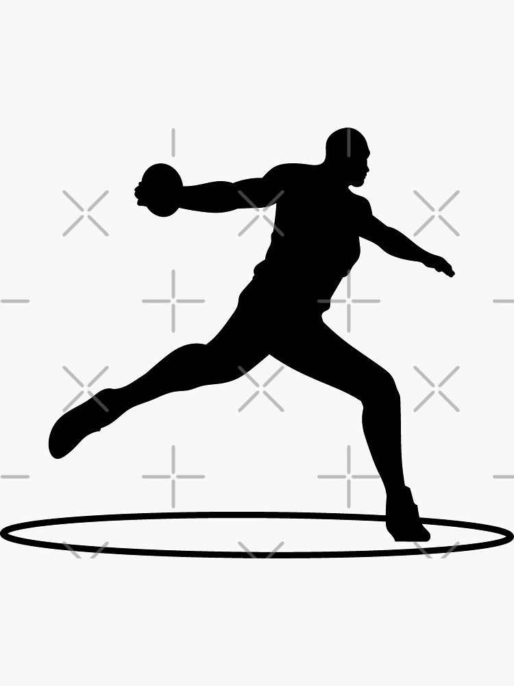 "discus thrower" Sticker by Sibo Miller | Redbubble