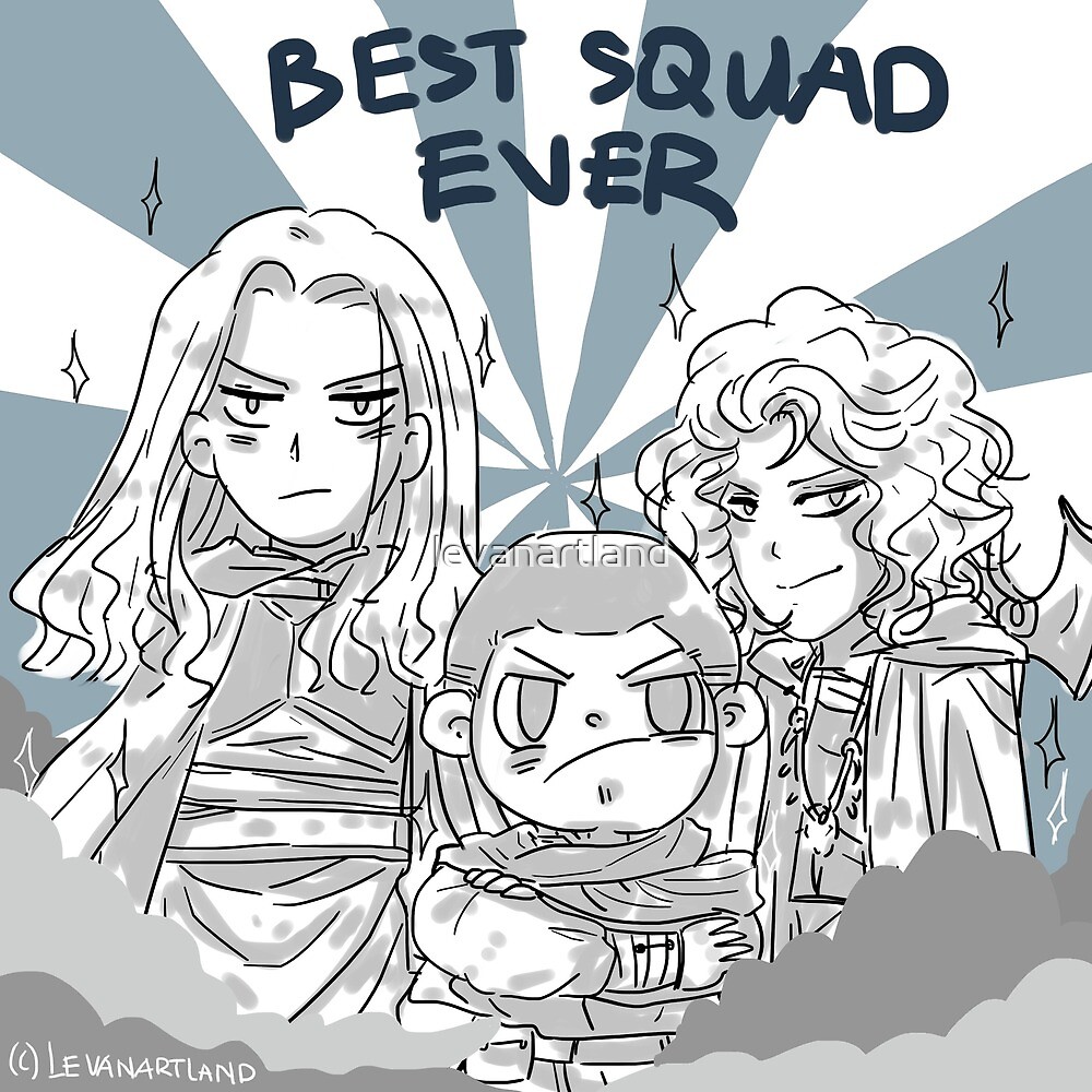 "Best Squad Ever" by levanartland | Redbubble