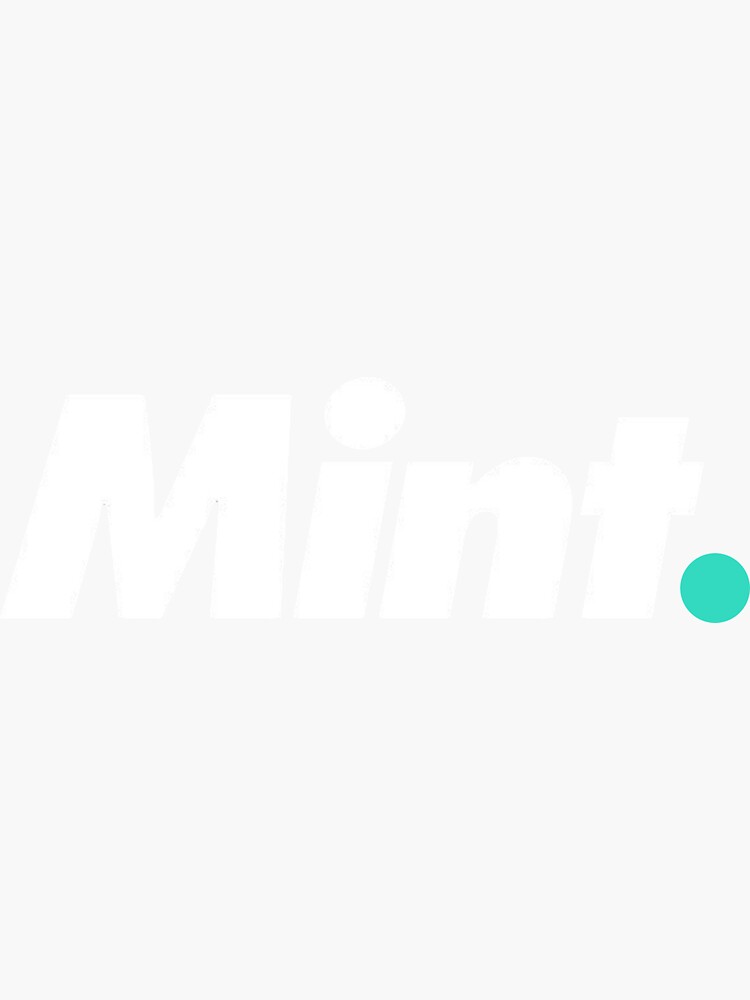 "Mint." Sticker by TylerB555 | Redbubble