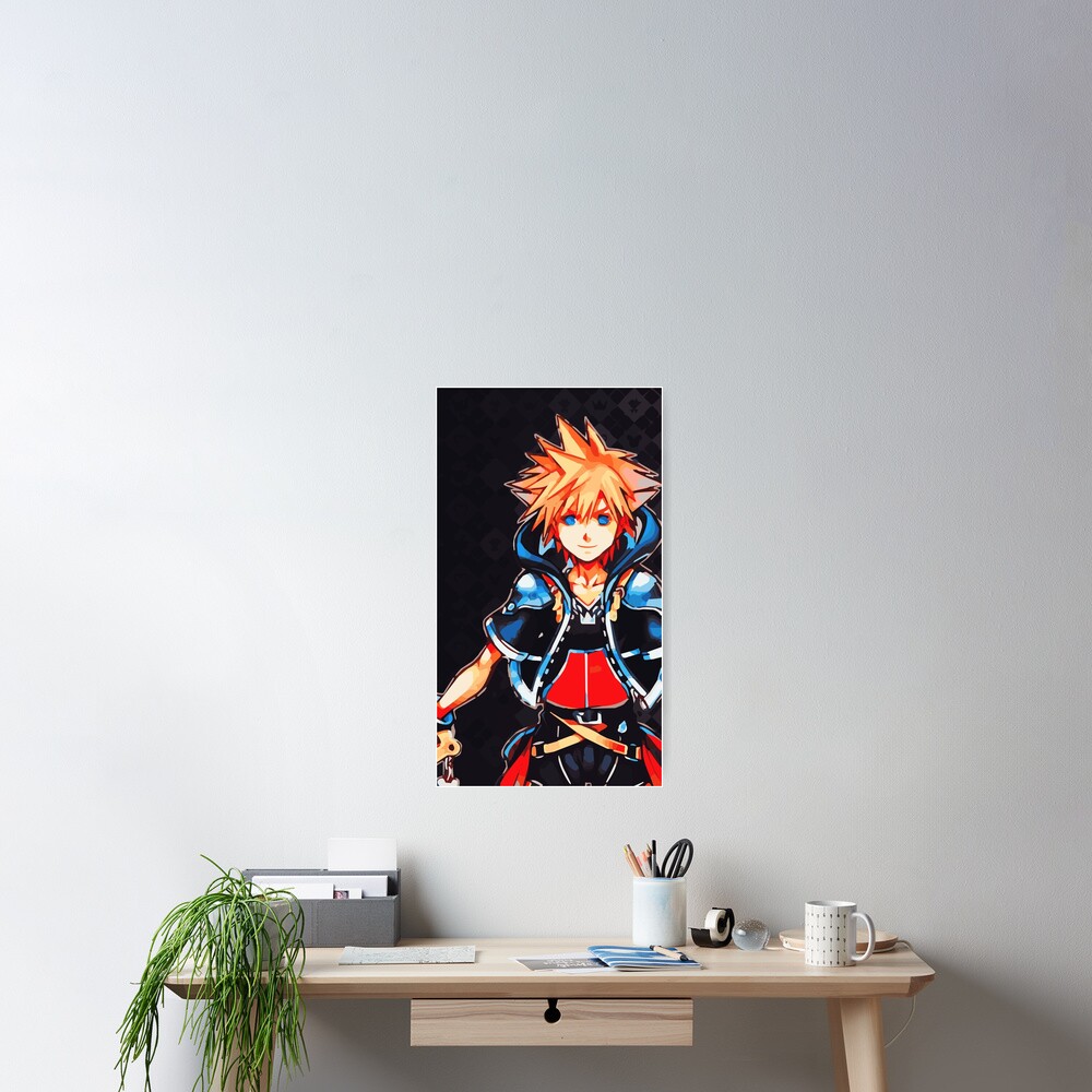 "Kingdom hearts Sora" Poster for Sale by skydesigns | Redbubble