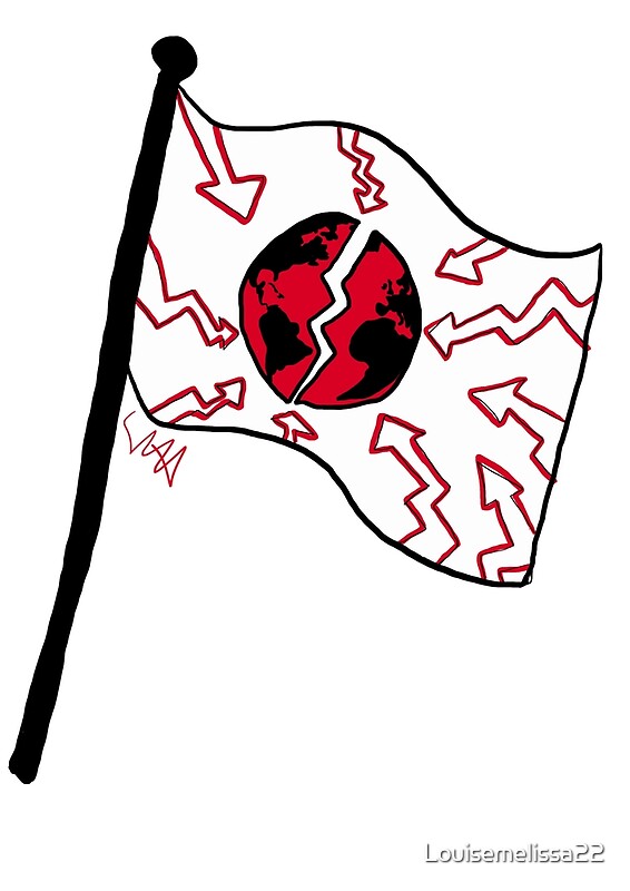 "As It Is - The Great Depression Flag" by Louisemelissa22 | Redbubble